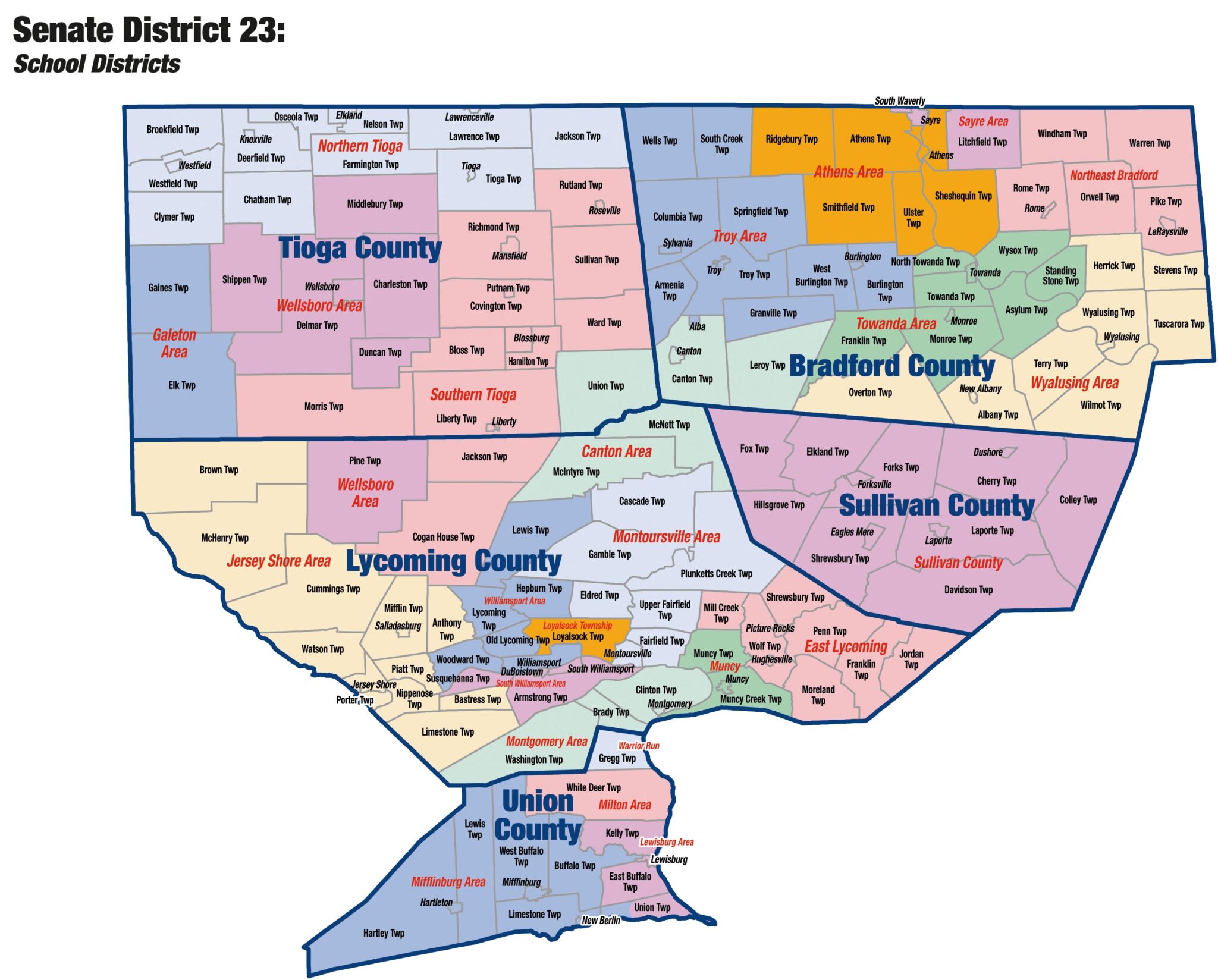 District Map - Senator Yaw