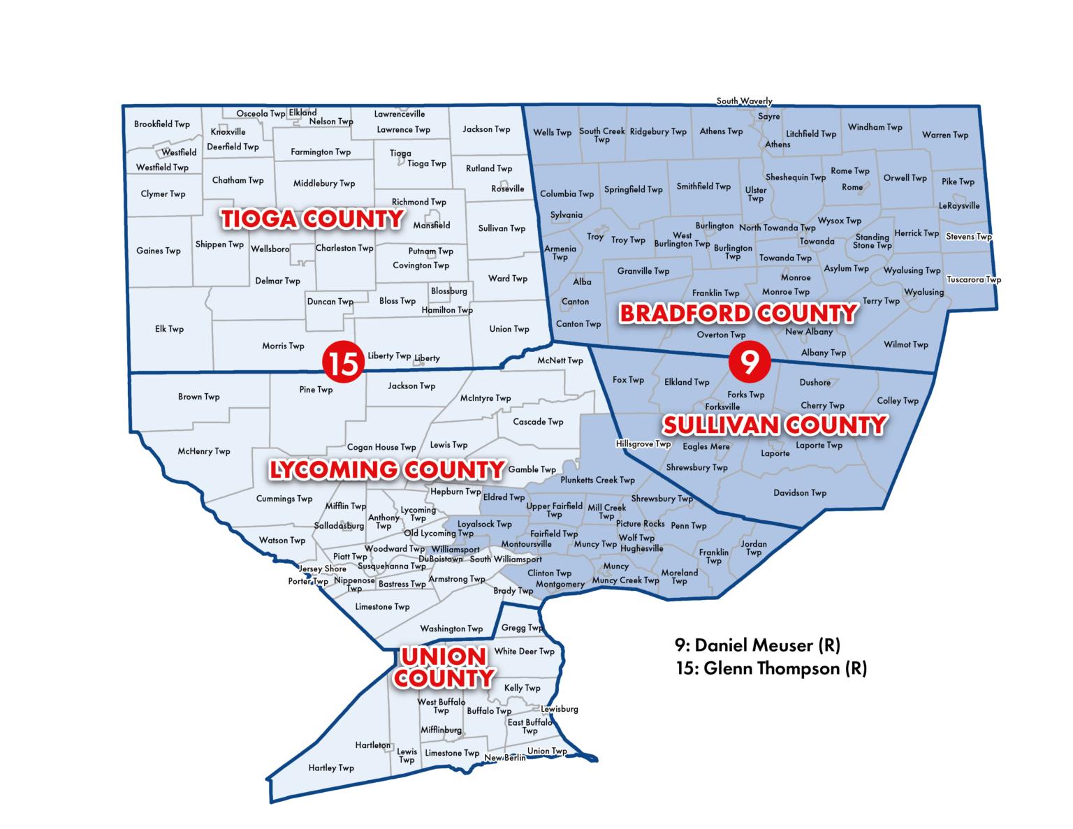 Yaw - Congressional Map - Senator Yaw