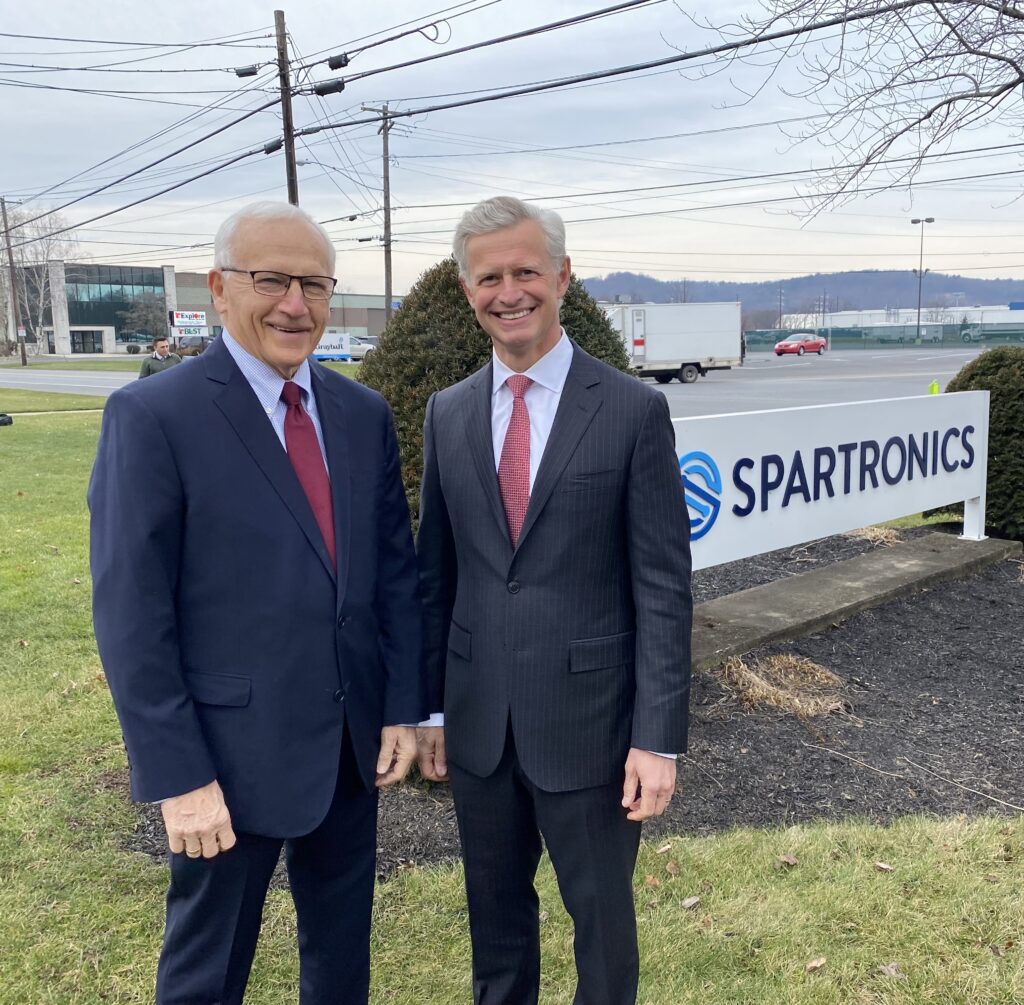 Senator Yaw Tours Spartronics Contract Manufacturing in Williamsport ...